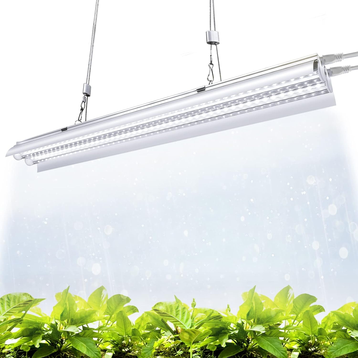 T5 LED Grow Light, 4FT Full Spectrum Sunlight Replacement, 60W High ...