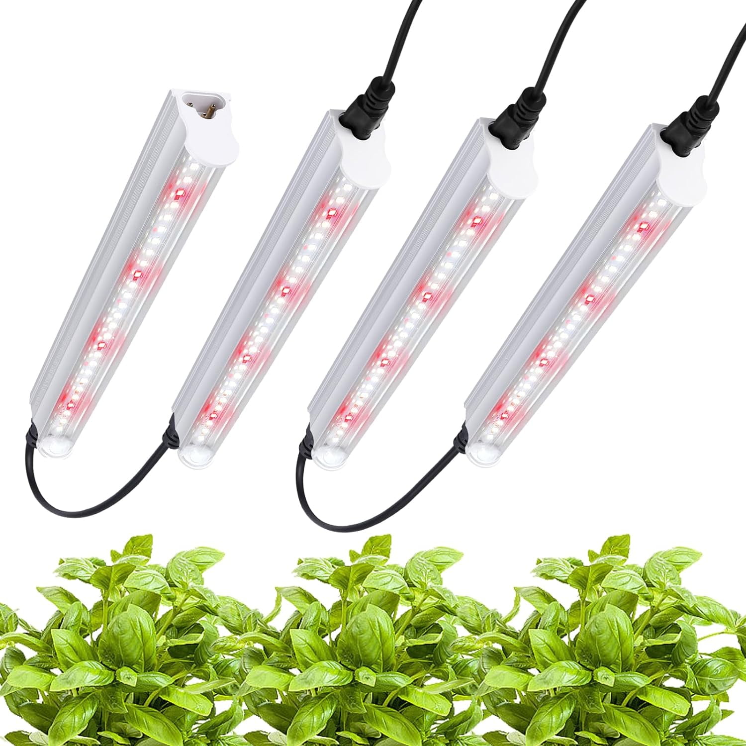 T5 LED Grow Lights for Indoor Plants, Full Spectrum Plant Light Strip ...