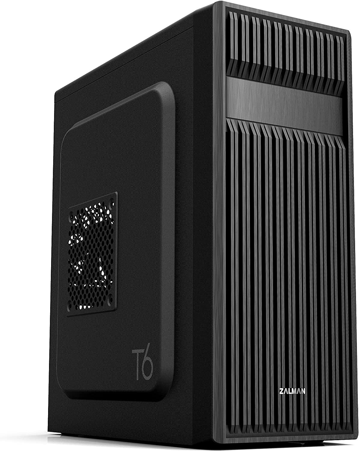T6 ATX Mid Tower Computer PC Case, Pre-Installed 120mm Fan, 5.25 ODD ...