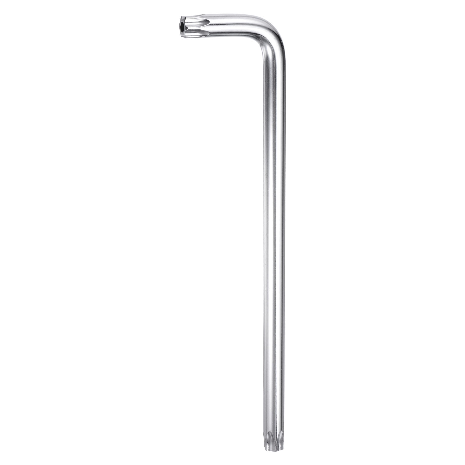 T60 Long Arm Tamper Proof Torx Wrench Star Keys, S2 Steel Chrome Coated ...