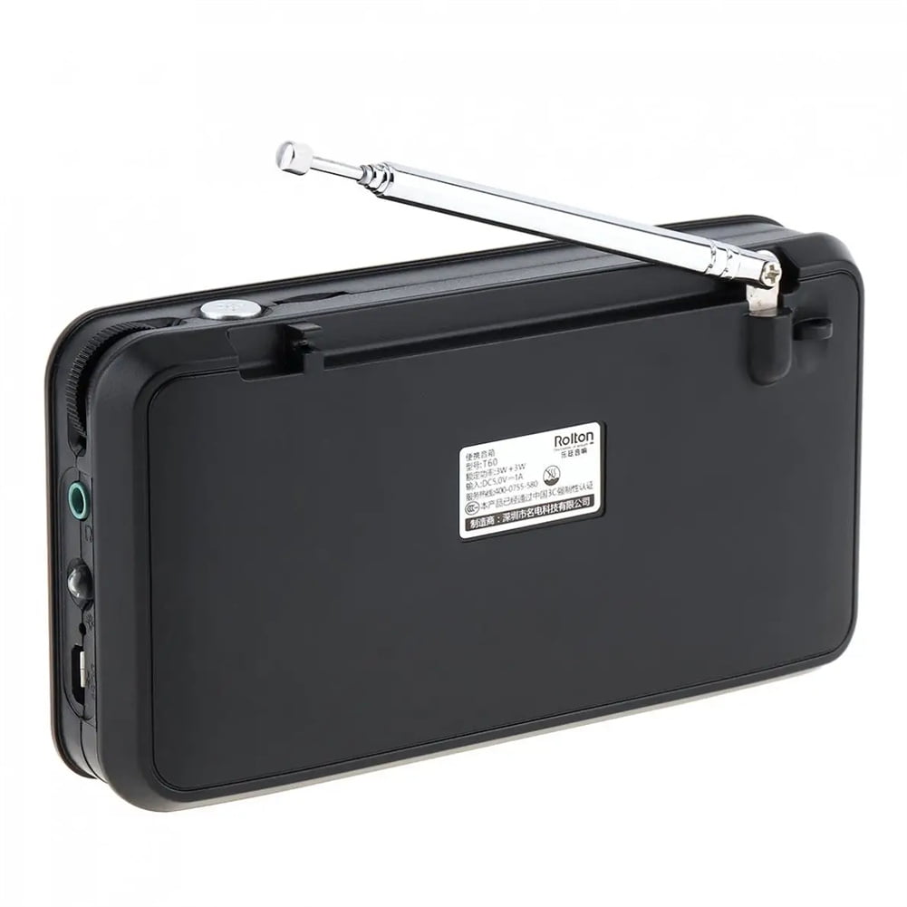 T60 Portable Radio FM Radio Pocket Rechargeable Radio Longest Lasting ...