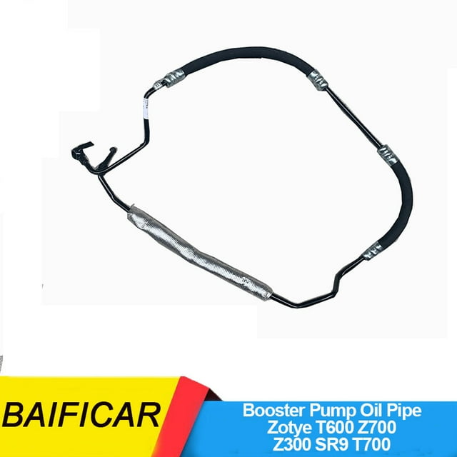 T600 1.5T - Brake Booster Pump, High Pressure Steering Oil Hose for Zotye T600 Z700 Z300 SR9 ...