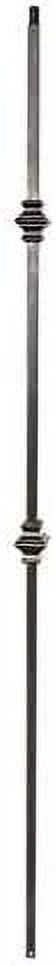 T61 - Iron Balusters - Double Knuckle - Hollow - 44 in X 1/2 in Square ...