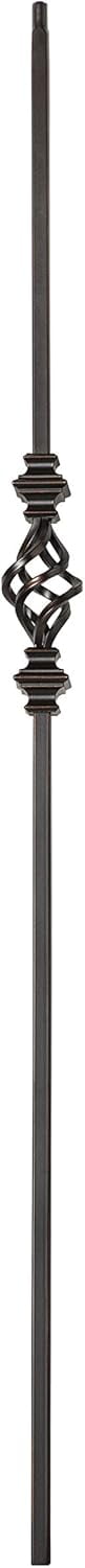 T62 - Iron Balusters - Single Basket with Knuckles - Hollow - 44" Tall ...