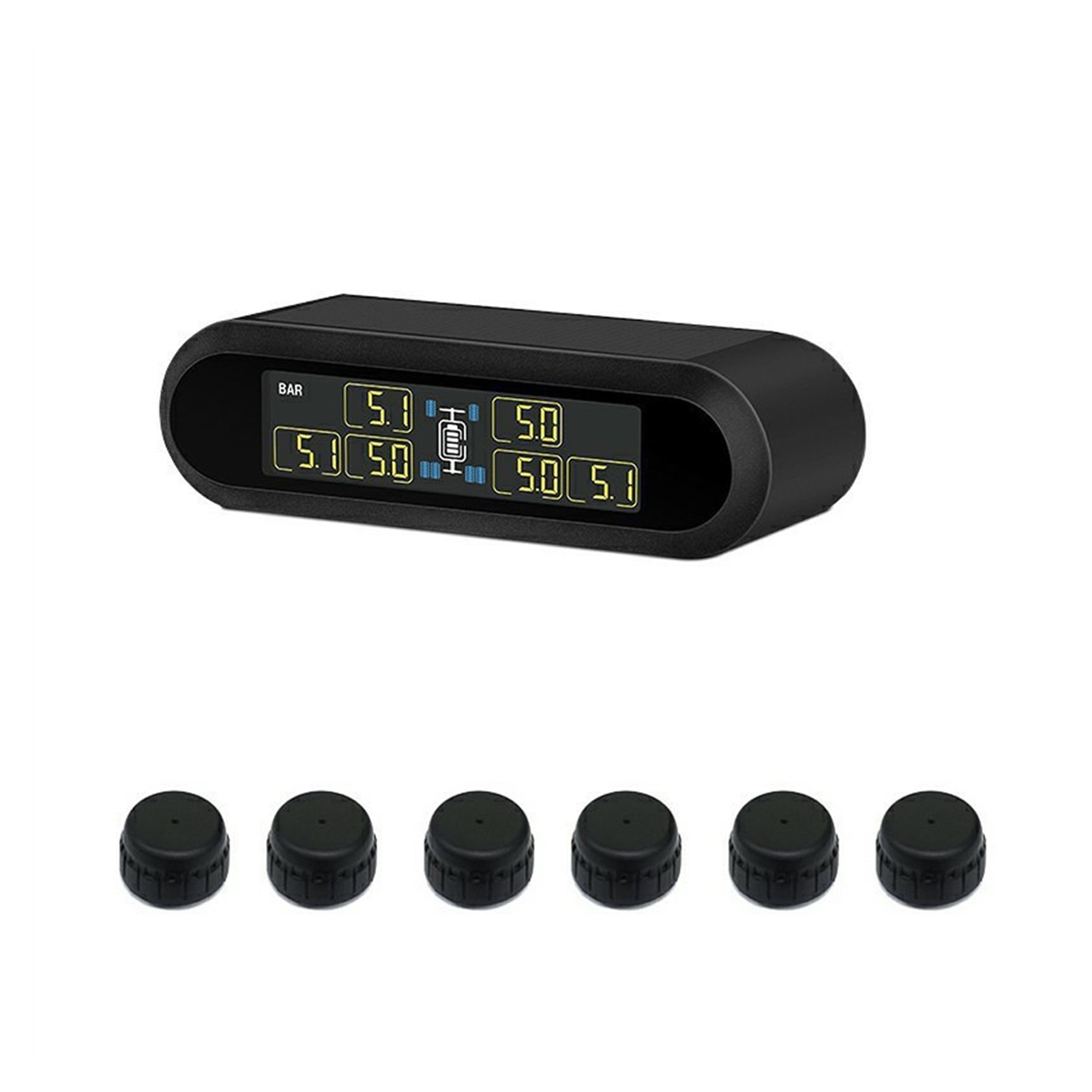 T650 Solar Energy TPMS Business RV Family Travel Trailer Wireless Tire ...