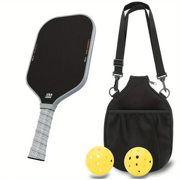 T700 Friction Rough Surface Carbon Fiber Pickleball Paddle, For ...