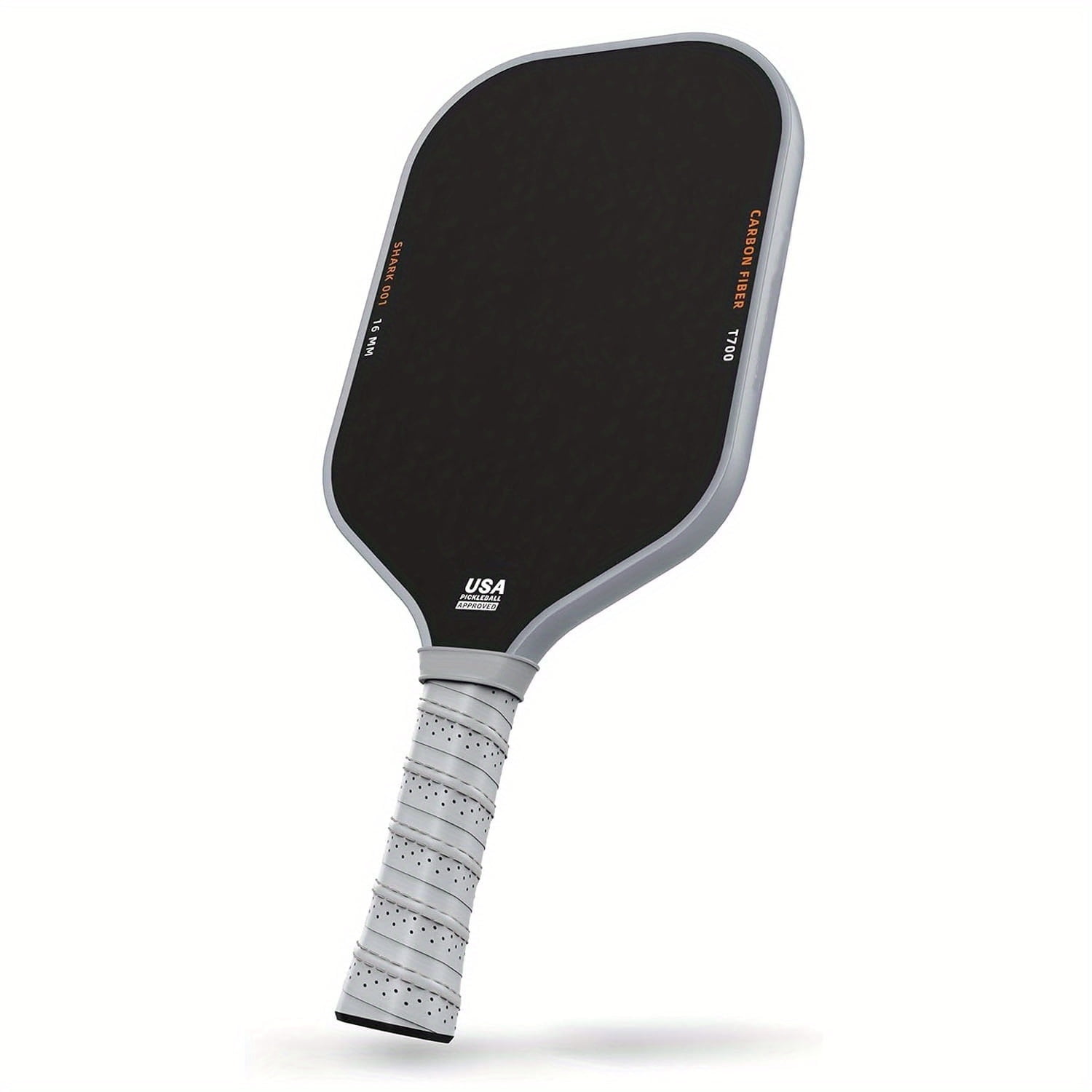 T700 Friction Rough Surface Carbon Fiber Pickleball Paddle, For Professional Training, 1pc and ...