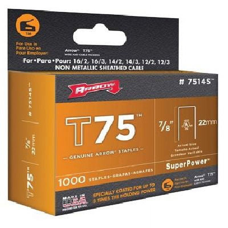 T75 7/8Ul Staple - Walmart.com