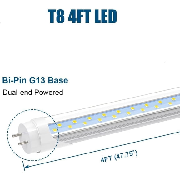 4ft Light Bulbs