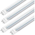 JESLED 4ft T8 LED Light Bulbs, 22W, 5000K Daylight, 2400 Lumens ...