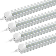 Hyper Tough 4 ft 5000 Lumen LED Shop Light, White, 2-Pack - Walmart.com