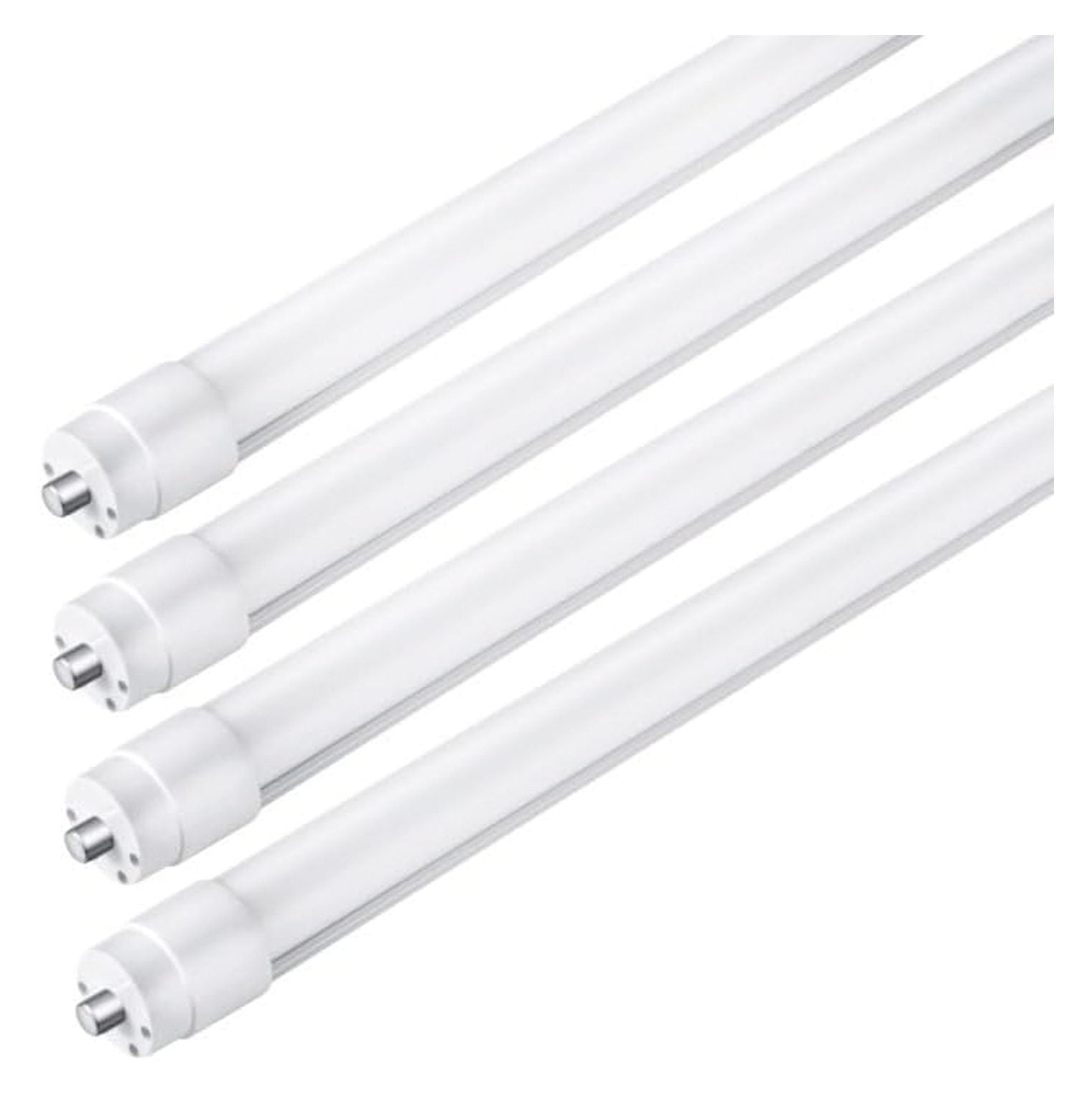 T8 8FT LED Tube Light, 8 Foot T8 LED Tube Light Single Pin FA8 Base, Ballast Bypass 50W 6750LM ...