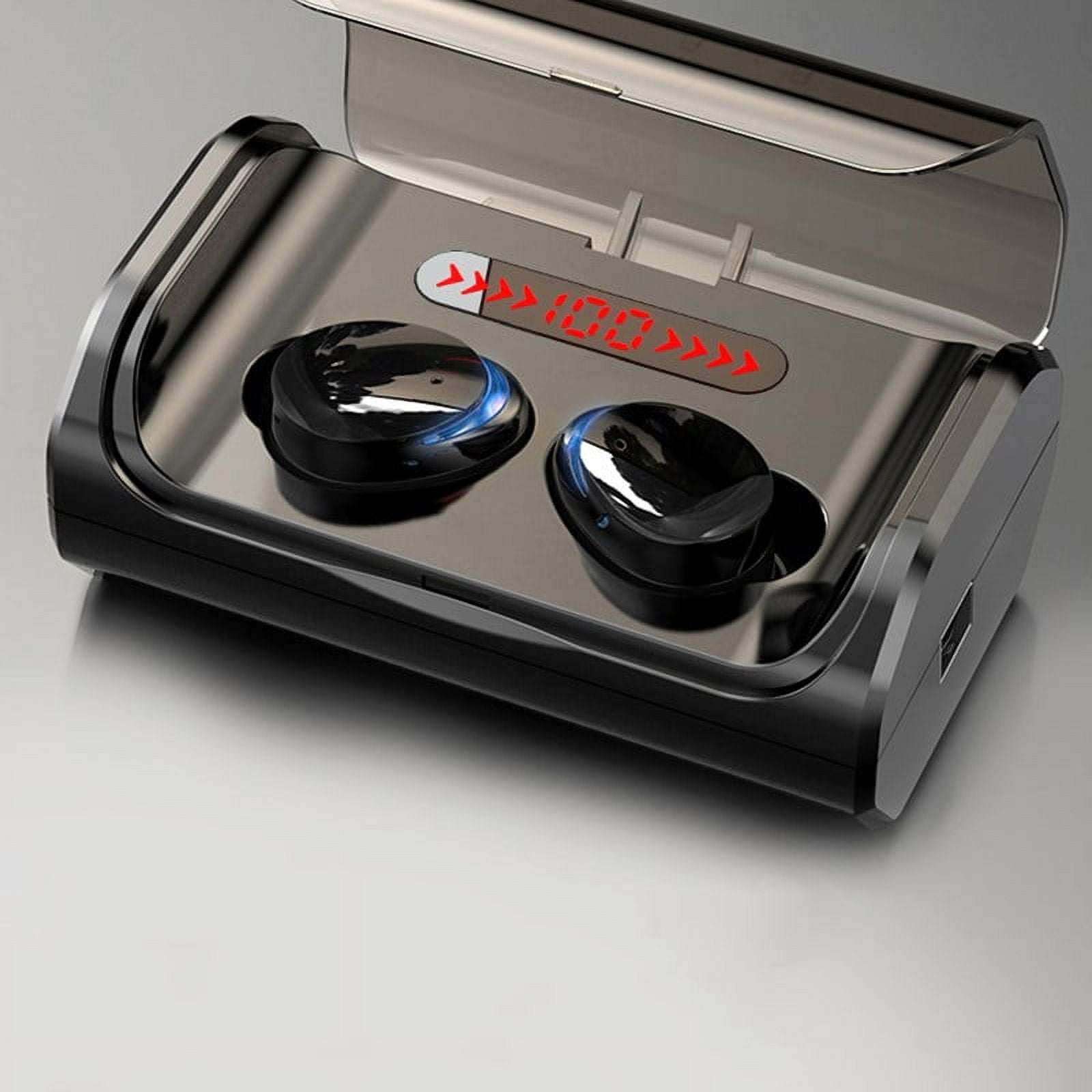 T8 Bluetooth 5.0 headset touch control wireless headset - Walmart.com