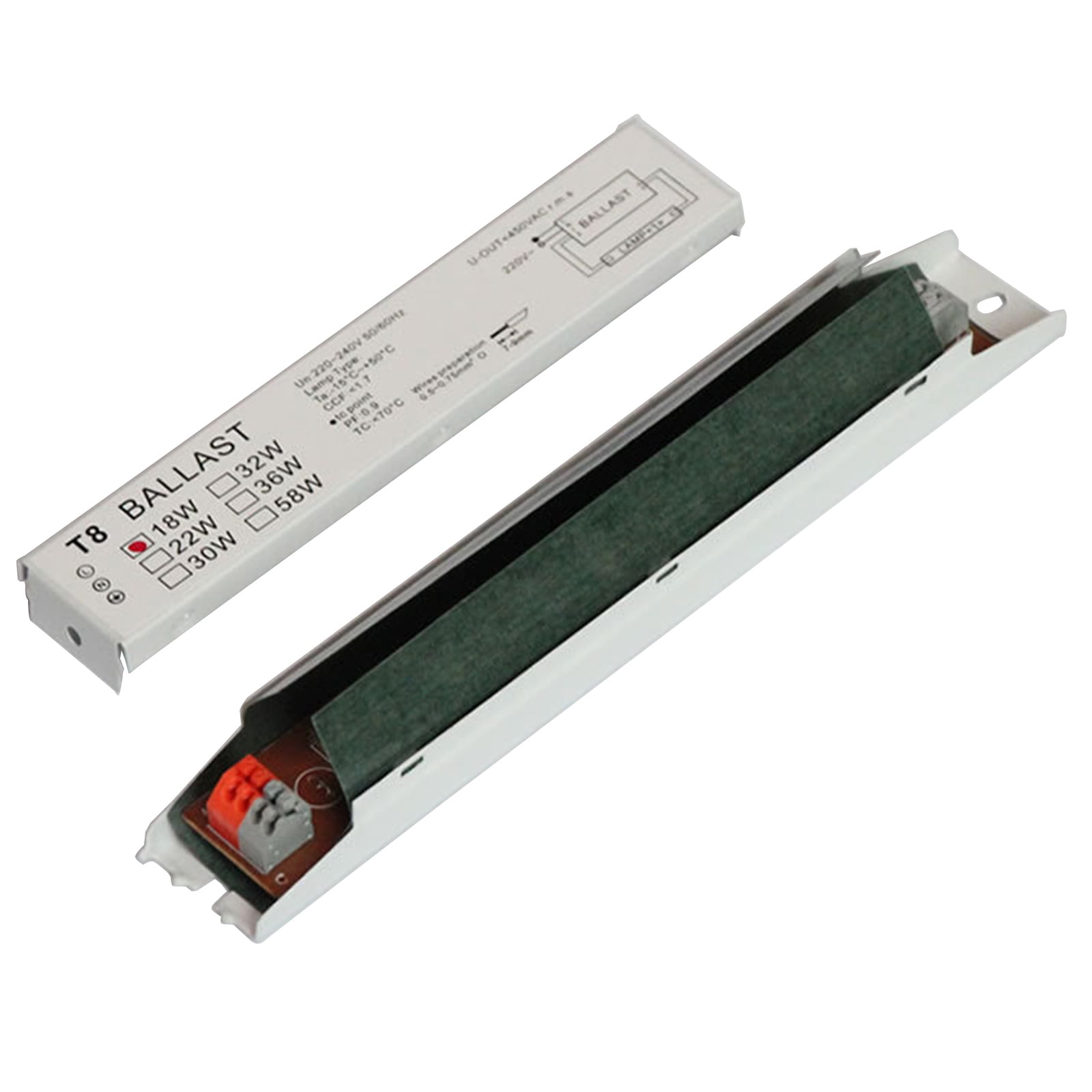 T8 Electronic Ballast Easy Installation Fluorescent Lamp Light Ballast ...