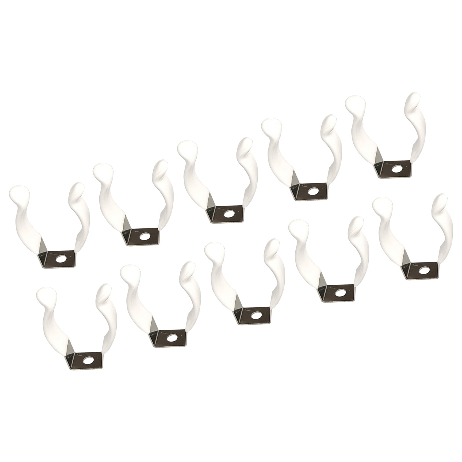 T8 LED Tube Holder Brackets, 10 Pcs Stainless Steel U Clips with ...