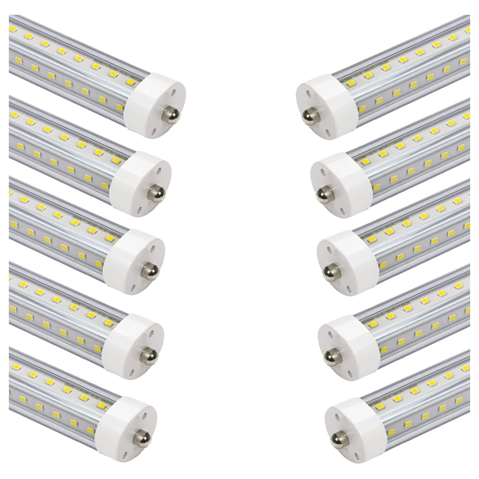 T8 LED Tube Lights 4 Foot(Equal to 45.8in),High Brightness 36W 3600lm ...