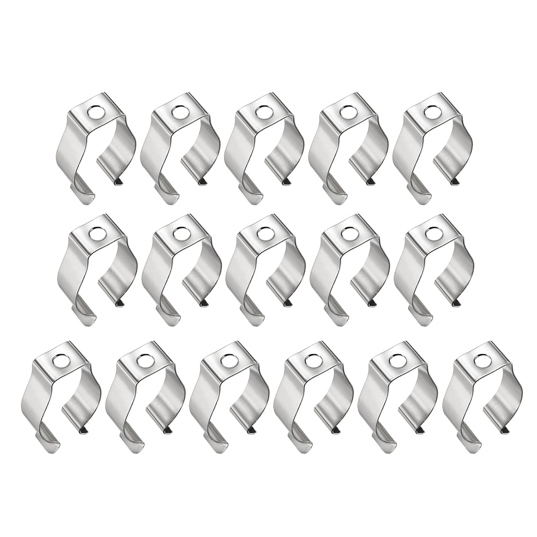 T8 Light Bulbs U Clips Holder Fluorescent Tube Lamp Bracket-16 Packs ...