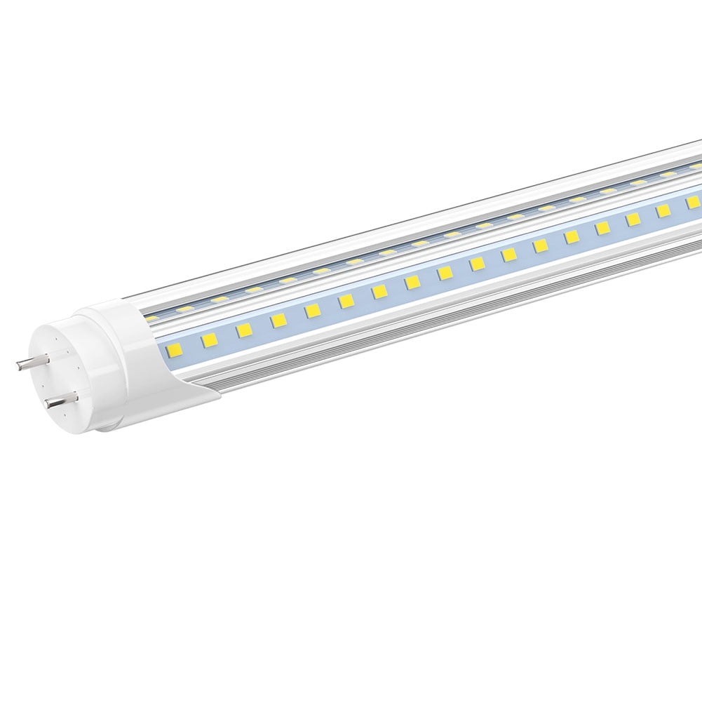 T8 V Shape 4ft LED Tube Light Bulbs,28W 6000K,Dual-end Powered,1-Pack ...