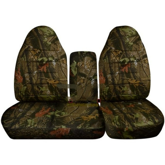 Designcovers 1997-2000 Ford F-150 Camo Front 40/60 Split Bench Seat ...