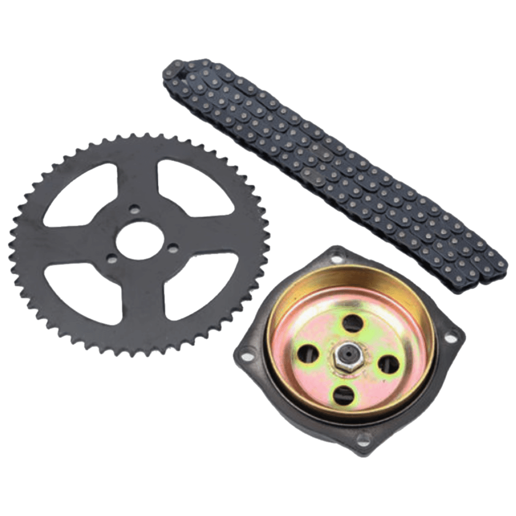 T8F Chain with Rear Sprocket for Minimoto Pocket Bike - Walmart ...