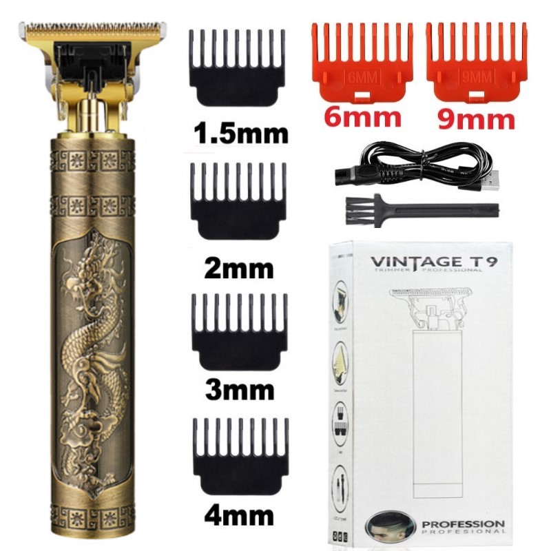 T9 Hair Clippers Razor For Men Beard Shaving Machine Trimmer Barber ...