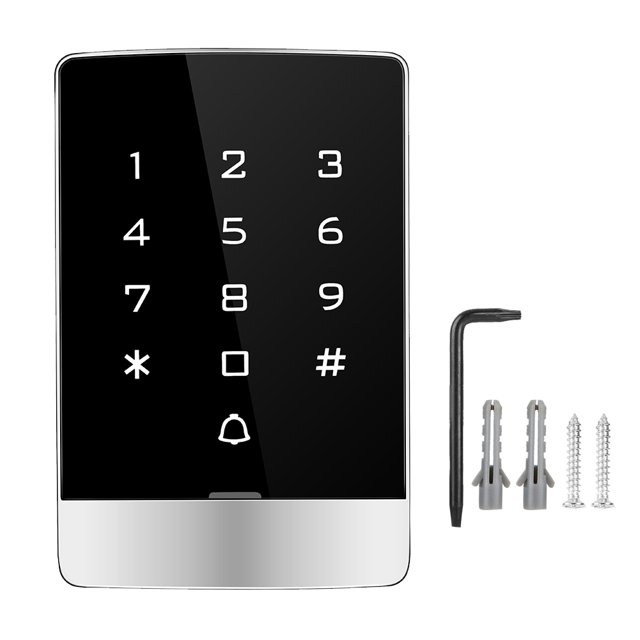 T9 Metal Touch Button Wiegand 26 Bits Card Password Door Entry Access ...