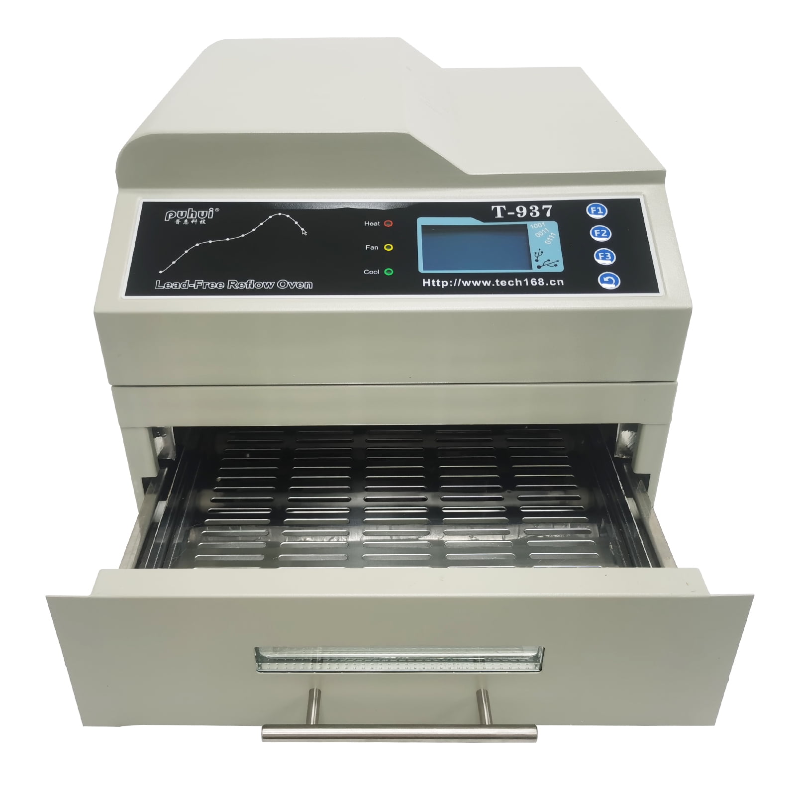T937 Reflow Oven Reflow Soldering Machine Drawer Style Reflow Soldering ...