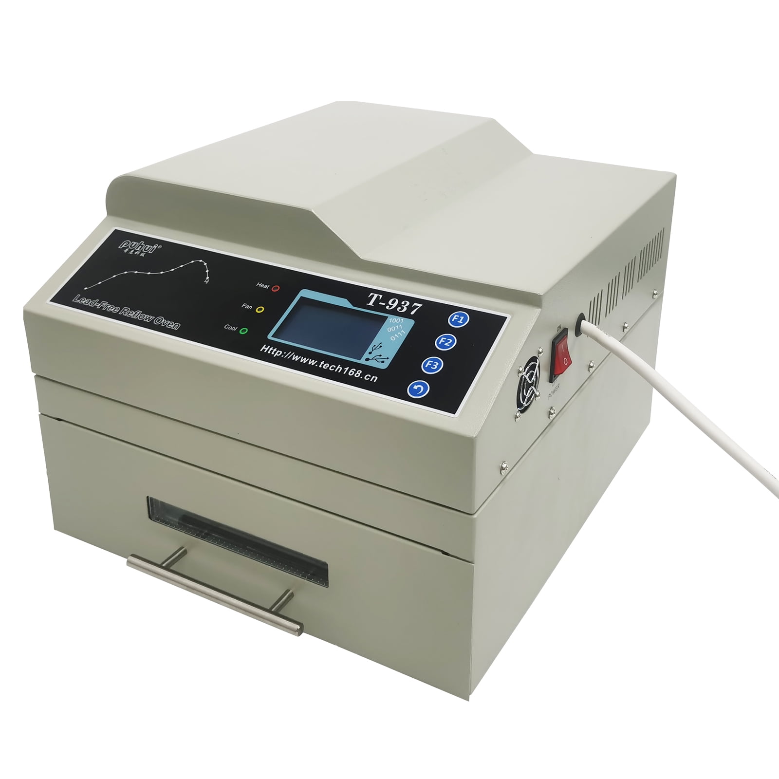 T937 Reflow Oven Reflow Soldering Machine Intelligent Infrared Heater ...