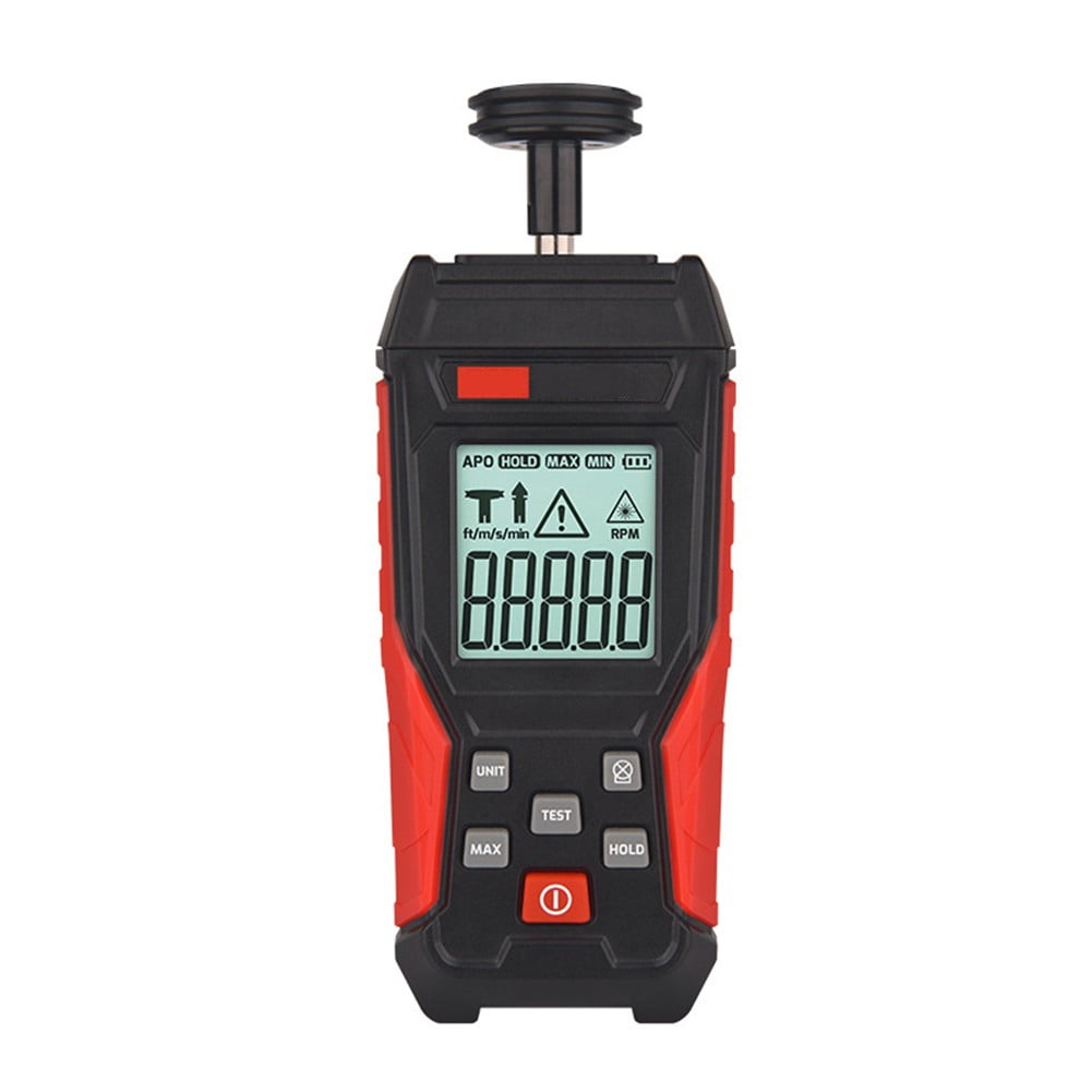 TA500C Digital Tachometer Contact & Non-Contact High Accuracy RPM ...