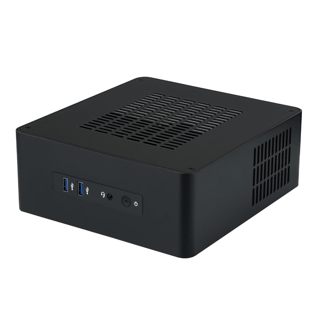 TA80 Small Computer Case Mini ITX Chassis HTPC PC Case for Desktops ...