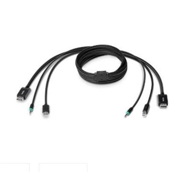 TAA DP USB Audio SKVM Cable - 6 ft. - Walmart.com