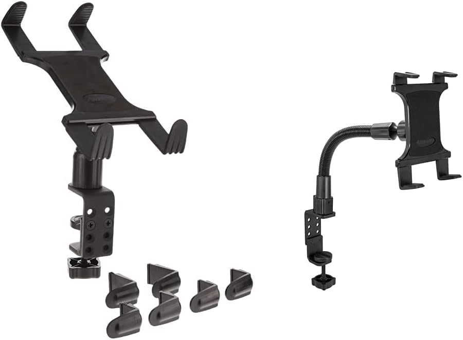 TAB086-12 Heavy Duty Tablet Clamp Mount with 12 inch Neck & Tablet ...