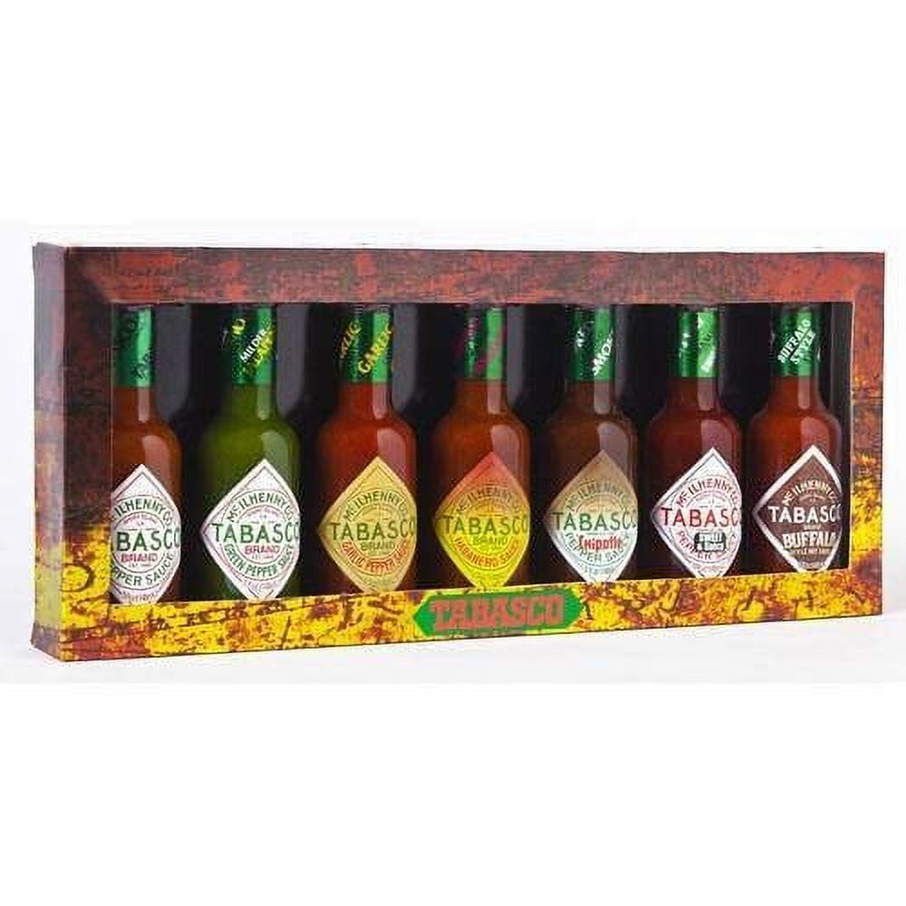 TABASCO Spicy Hottest Assorted Flavor Gift Box - Hot Sauce Variety Pack ...