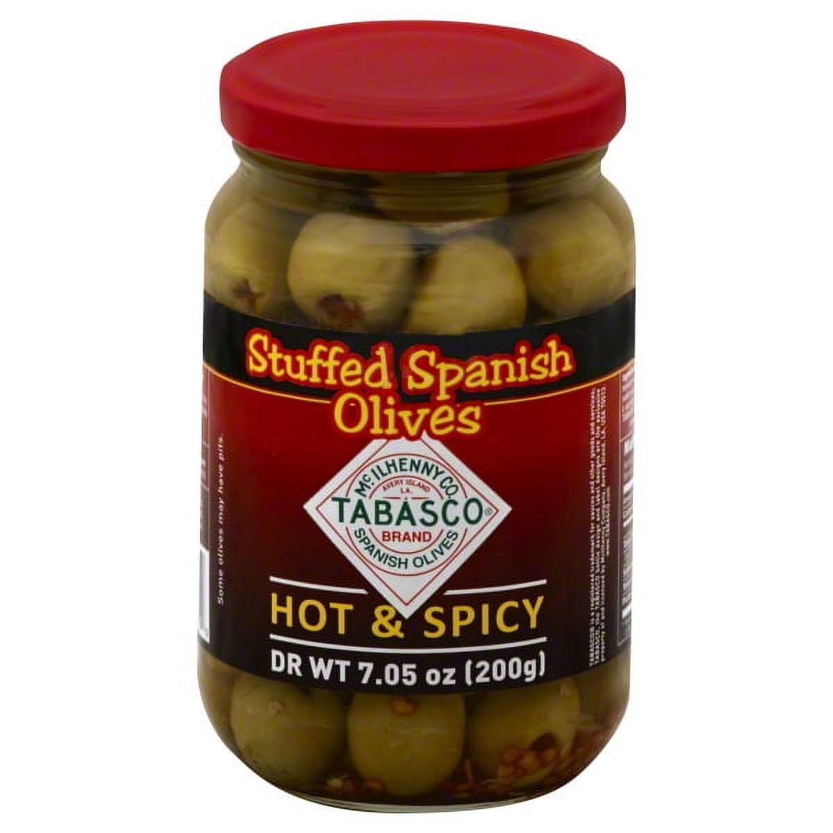 TABASCO, OLIVE STFD SPNSH PIMENTO In Jar, 7.05oz, (Pack of 6) - Walmart.com