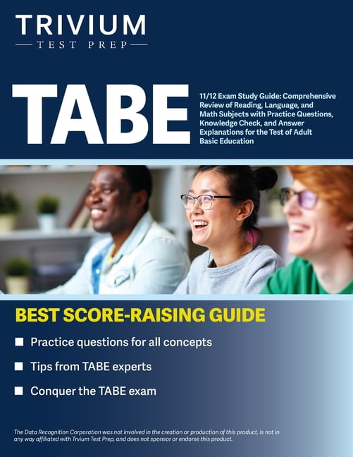 TABE 11/12 Exam Study Guide: Comprehensive Review of Reading, Language ...