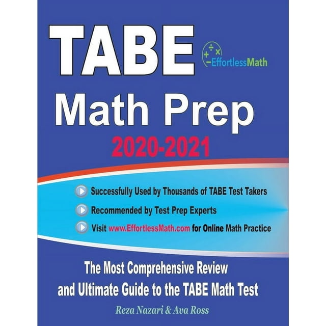 TABE Math Prep 2020-2021: The Most Comprehensive Review and Ultimate ...
