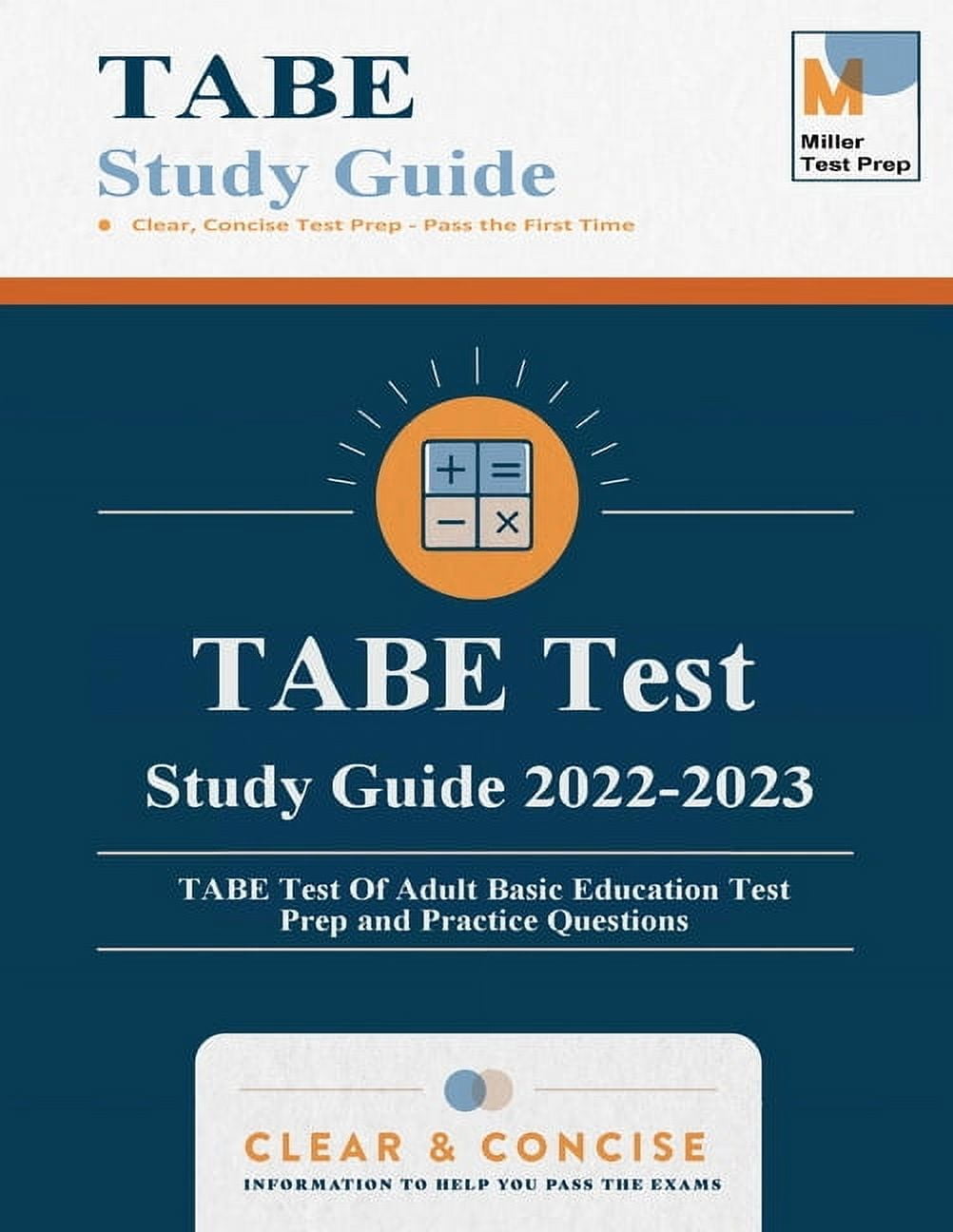 TABE Test Study Guide: TABE Test Of Adult Basic Education Test Prep and ...