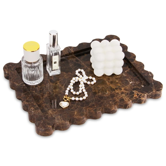 Explore Stone and Decorative Trays for Bathroom and Home Organization
