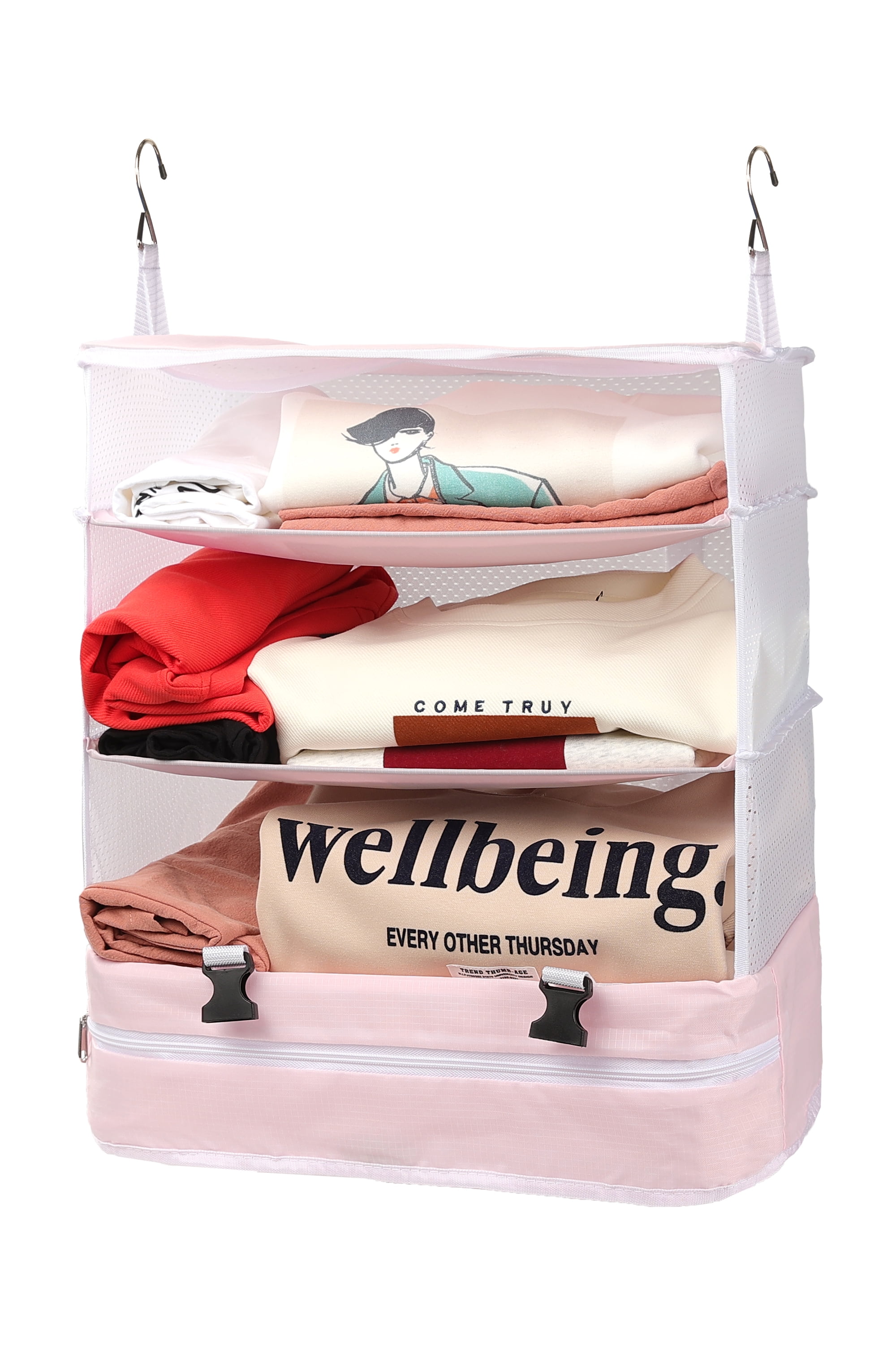 TABITORA Hanging Travel Organizer Travel Garment Packing Luggage ...