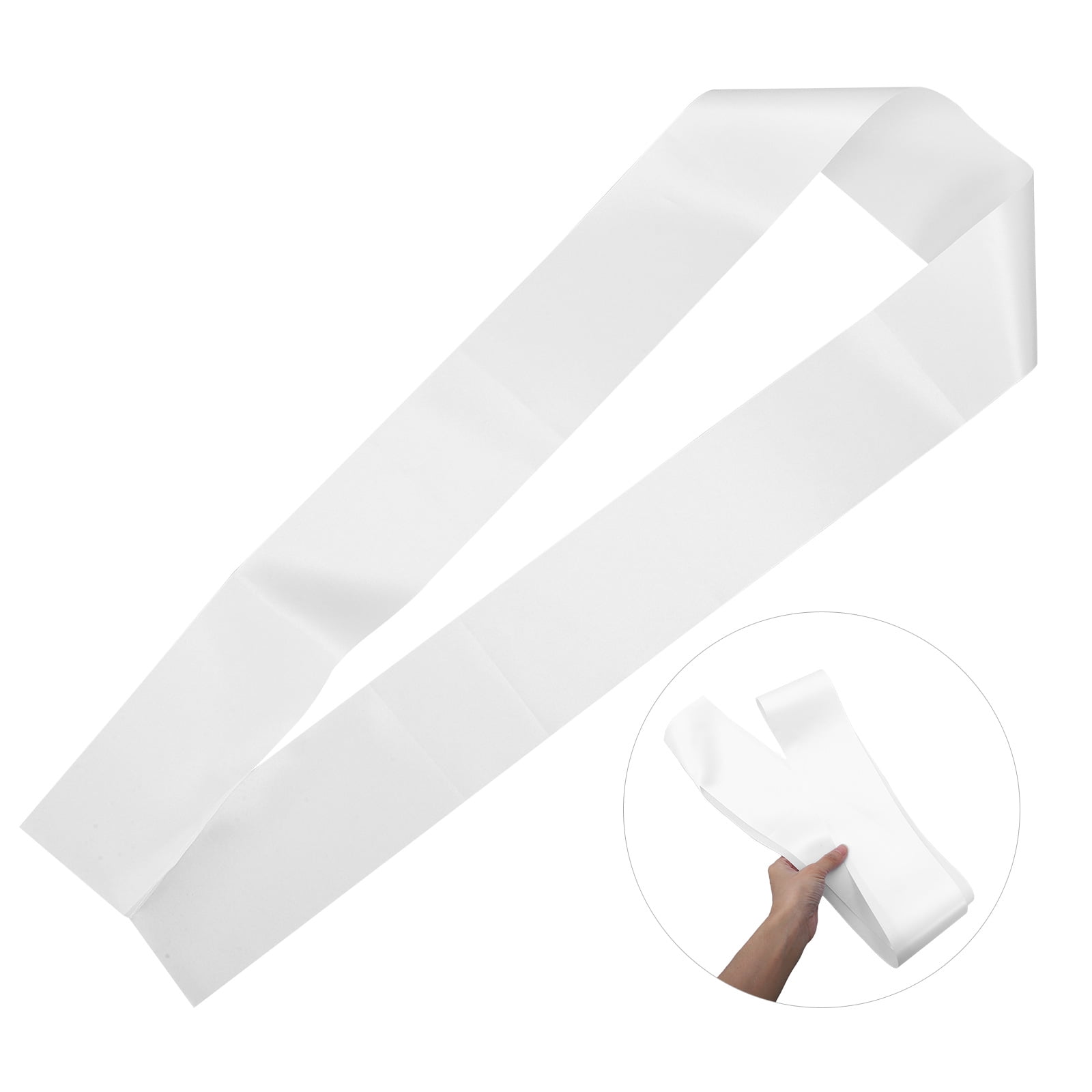 TABLETREANDS 10Pcs Blank Sashes Plain Satin For Diy Design And Party ...