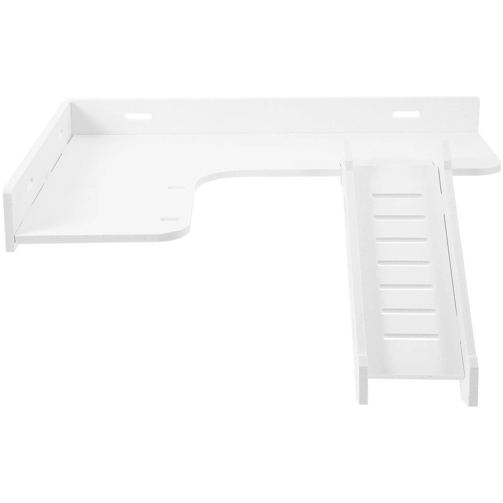 TABLETREANDS 1Pcs White PVC Hamster Climbing Frame for Small Pets ...