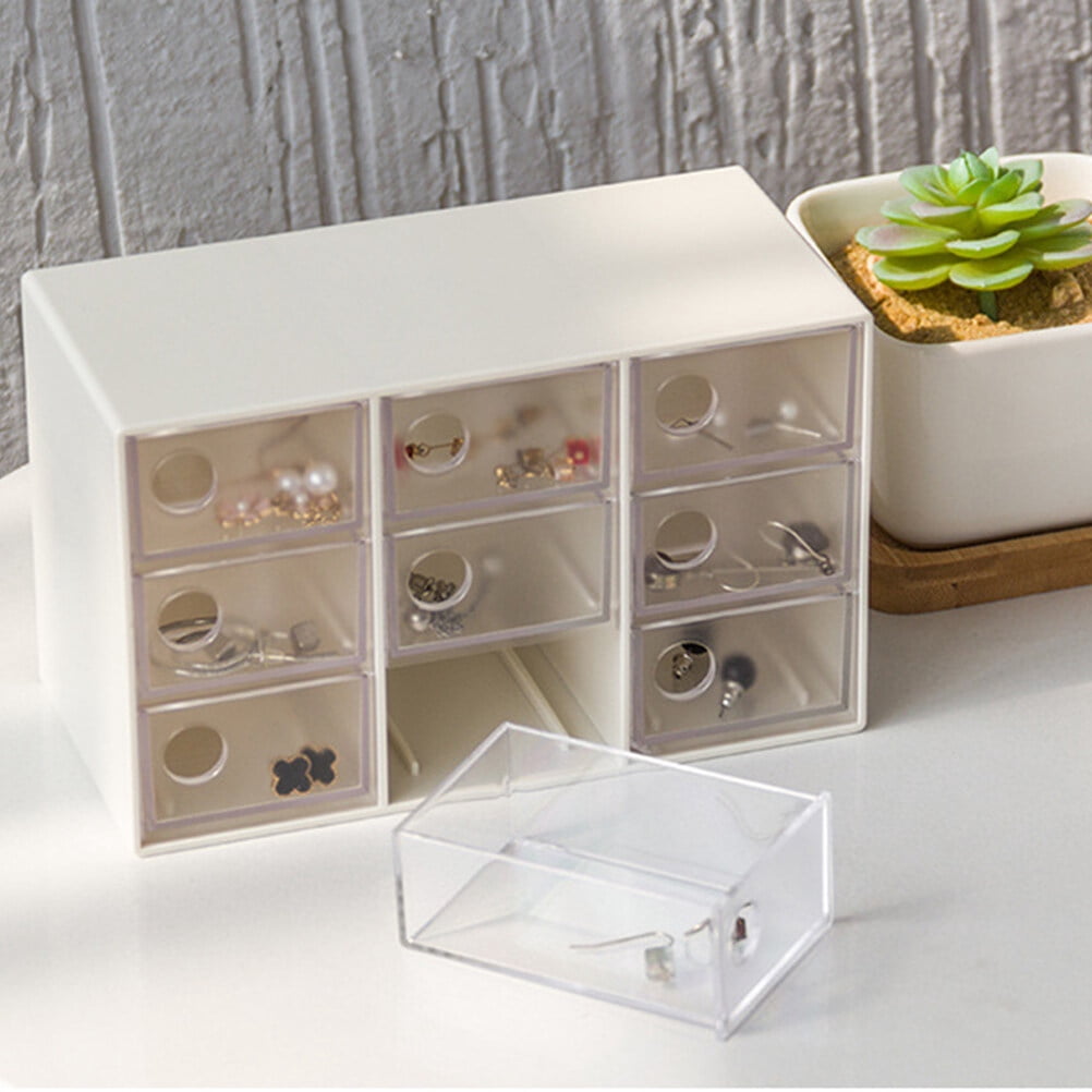TABLETREANDS 1Set Storage Box 3.9x3x6.4in Plastic Rectangular For Women ...