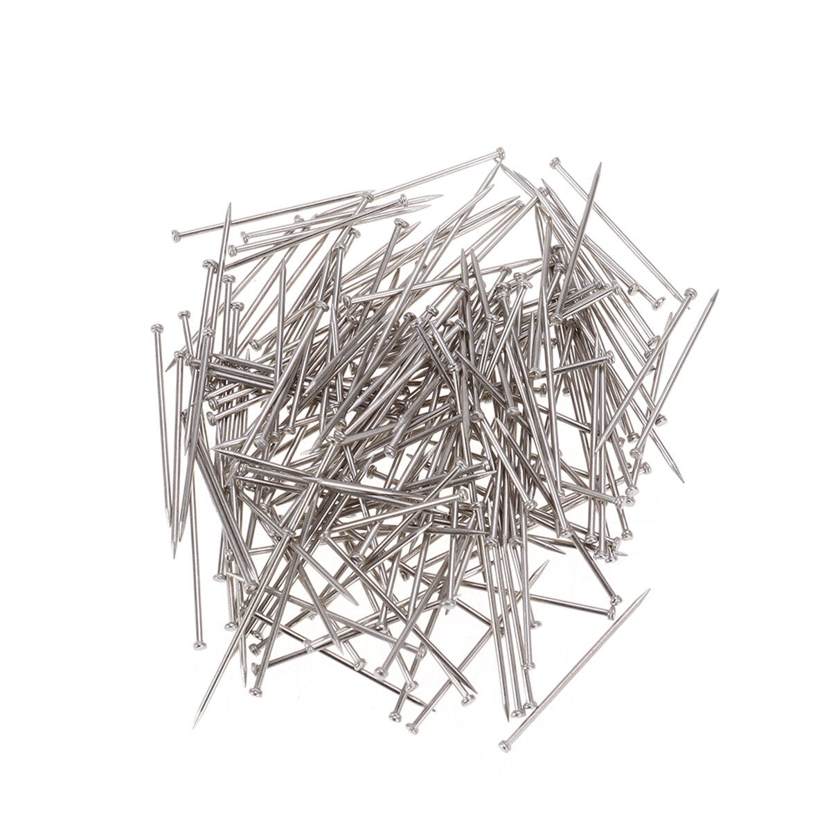 TABLETREANDS 2000 Pieces Straight Pins for Men Silver Zinc Material ...