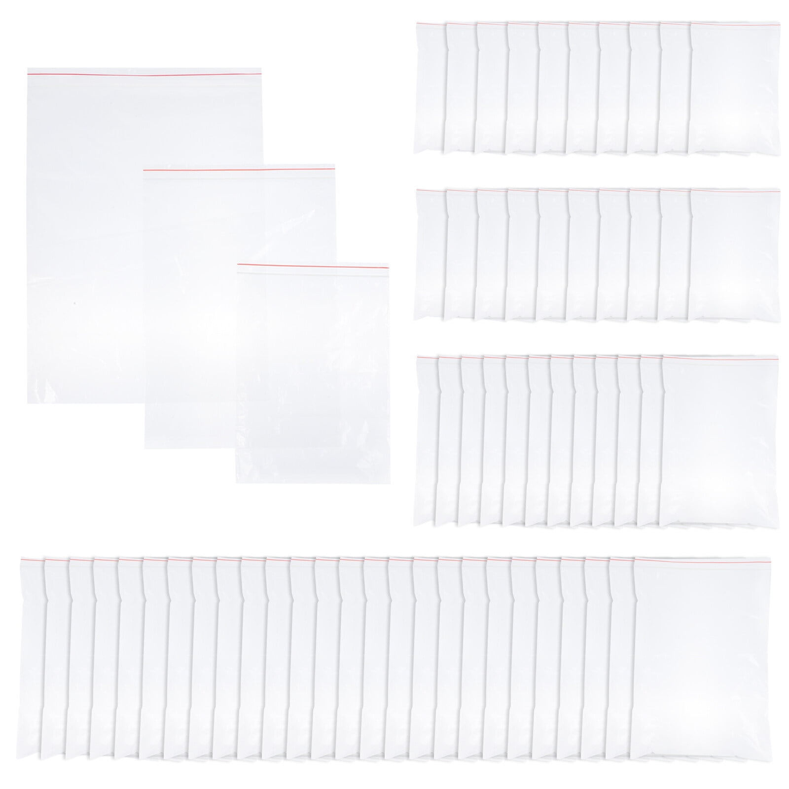 TABLETREANDS 300Pcs Transparent Label Sleeve for Business Cards ...