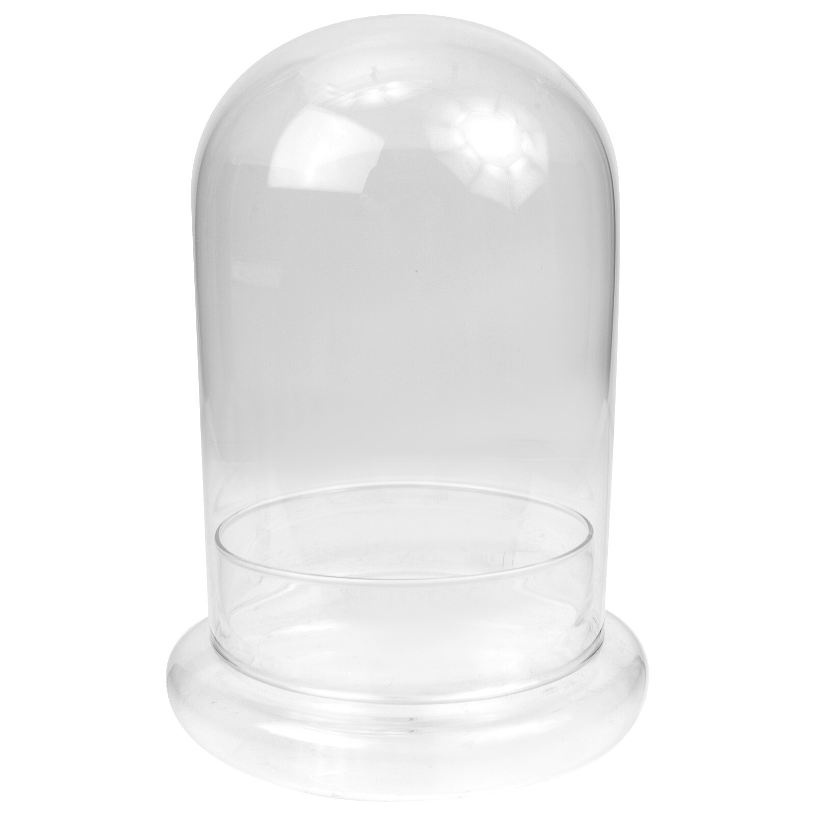 TABLETREANDS Flower Glass Cover Transparent 1Set 7.9x5.9in - Walmart.com