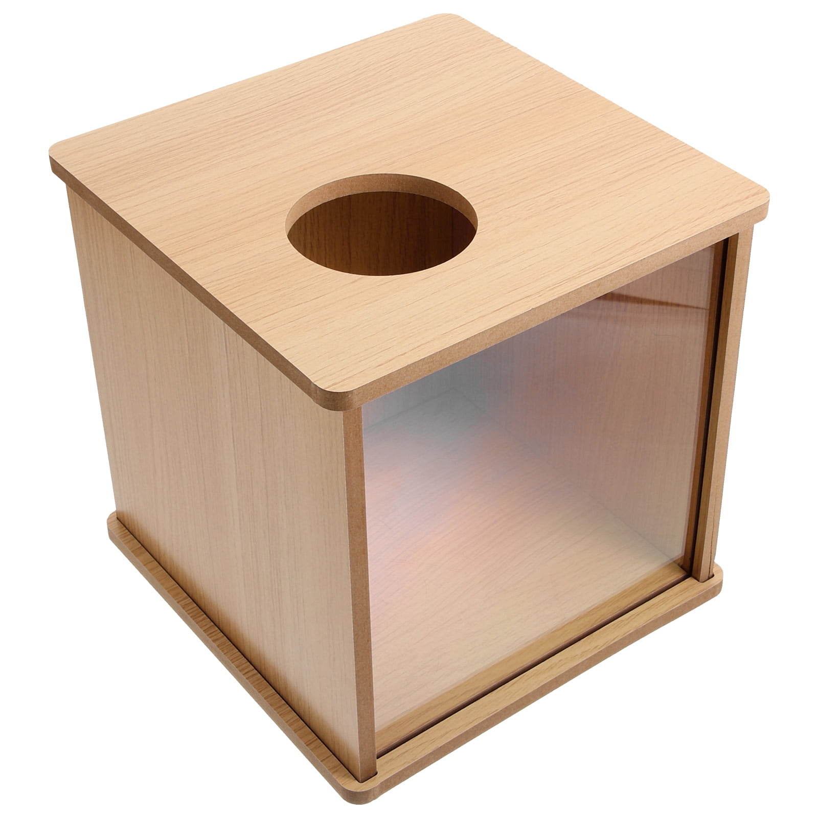 TABLETREANDS Hamster Transparent Bathroom 1Pack 7.9Inch Square Khaki ...