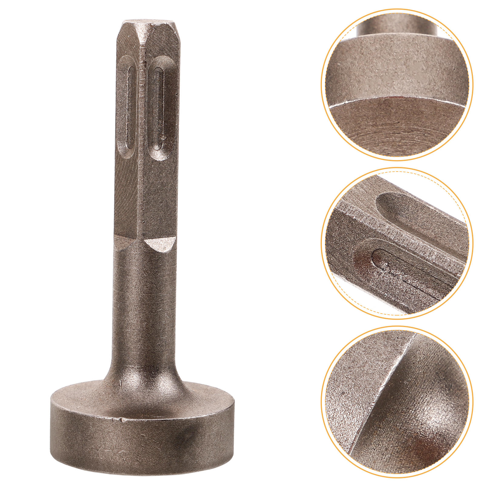 TABLETREANDS Steel Ground Rod Driver 1Pack Silver 8.0x3.5x3.5cm for ...