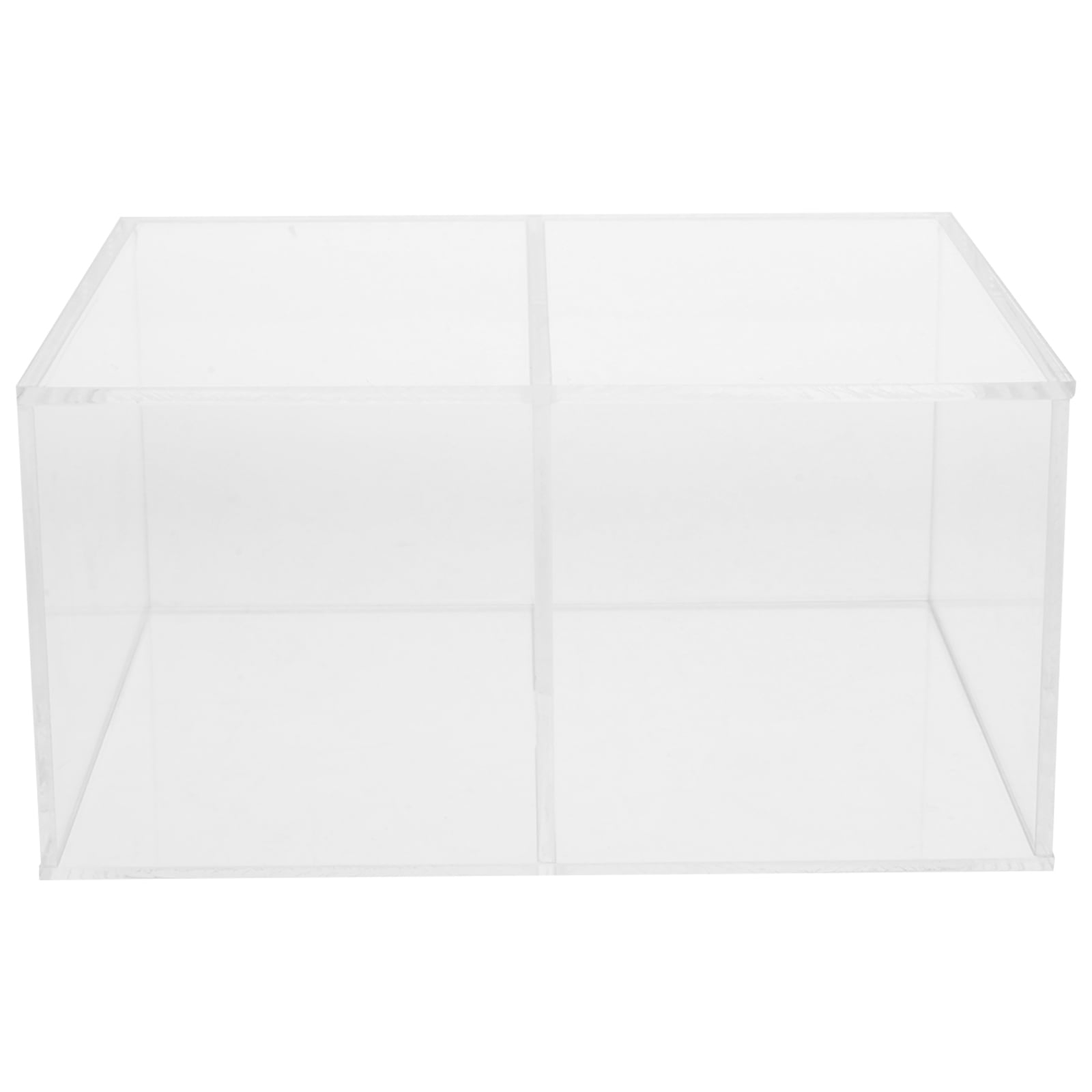 TABLETREANDS Transparent Acrylic Rectangular Fish Tank 1Set 5.1x2.6x3 ...