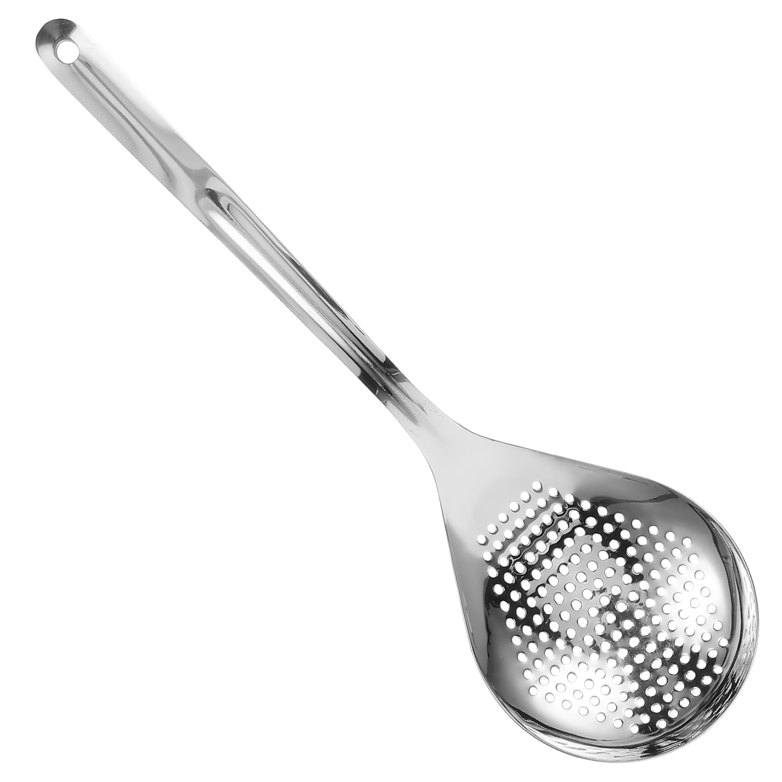 TABLZONE Ergonomic Stainless Steel Straining Ladle for Rapid Oil and ...