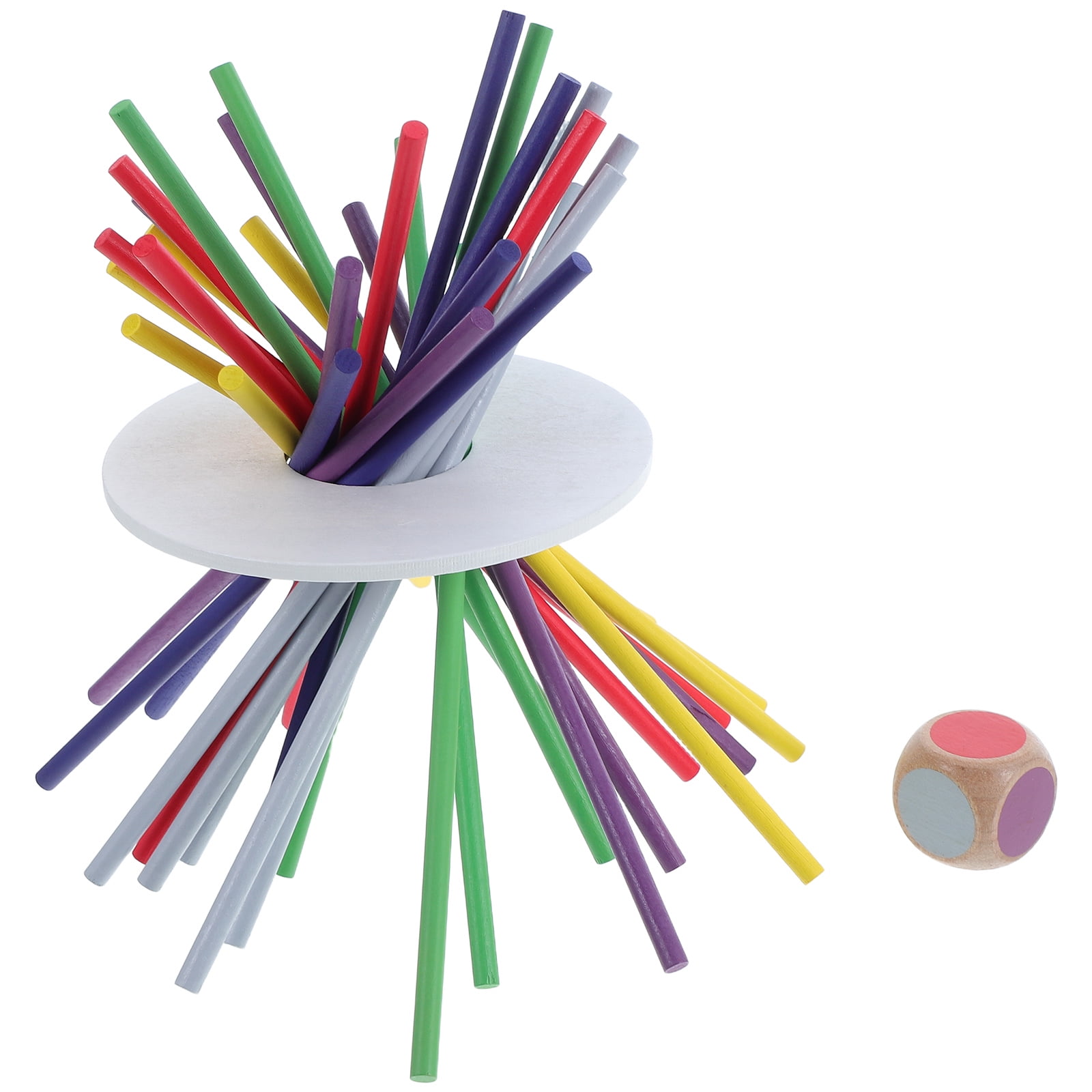 TABLZONE 1 Set Concentration Game Toys Wooden Stick Shaped Enhancing ...